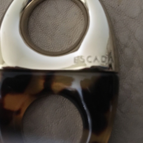 Escada | Bags | Authentic Escada Beige Gold Rope Handle Purse | Poshmark